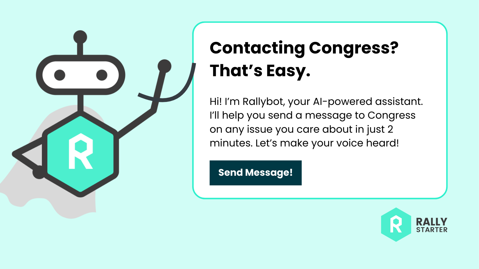 Rallybot AI - Contacting Congress